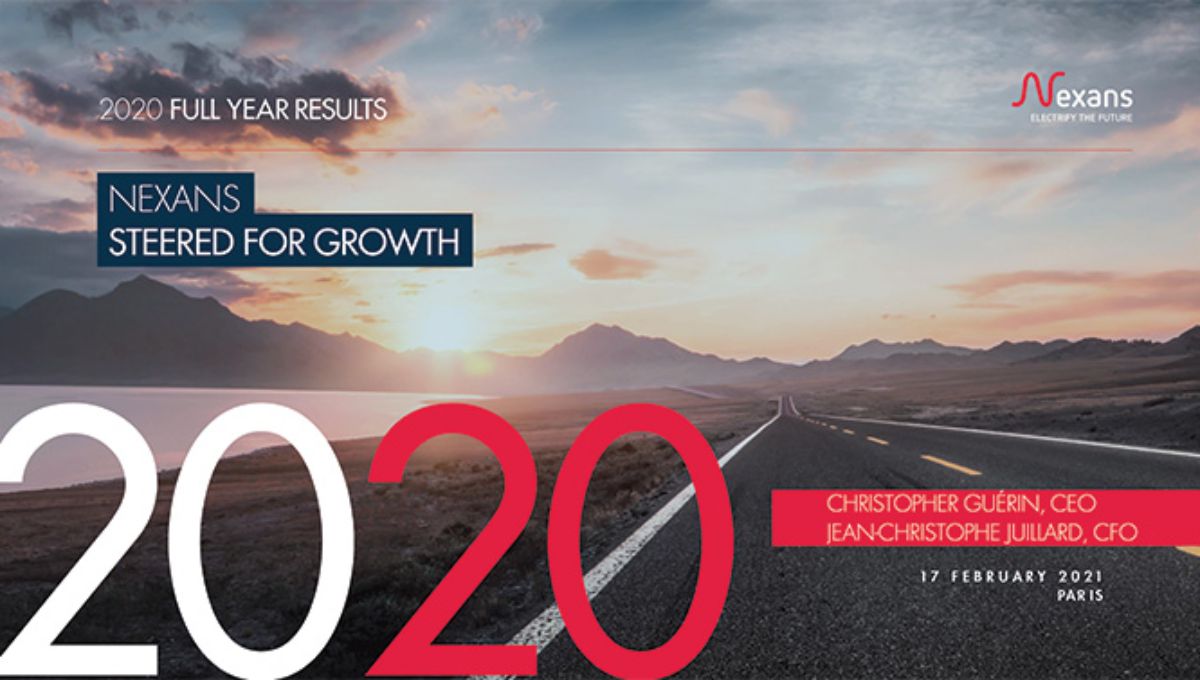 Nexans - 2020 Full Year Results